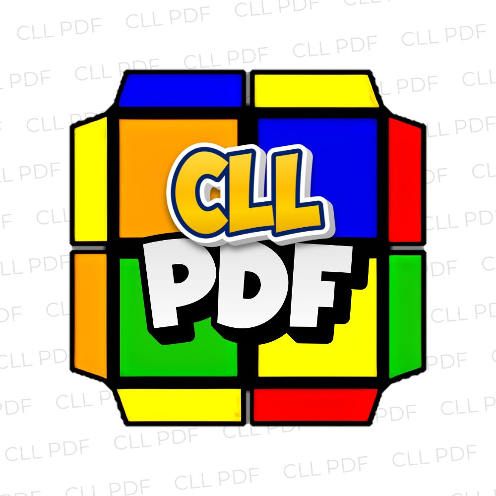 Full 2x2 CLL Algorithm Sheet (PDF Download) – KewbzUK